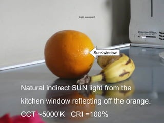 Fluorescent light effects compare to natural sun | PPT
