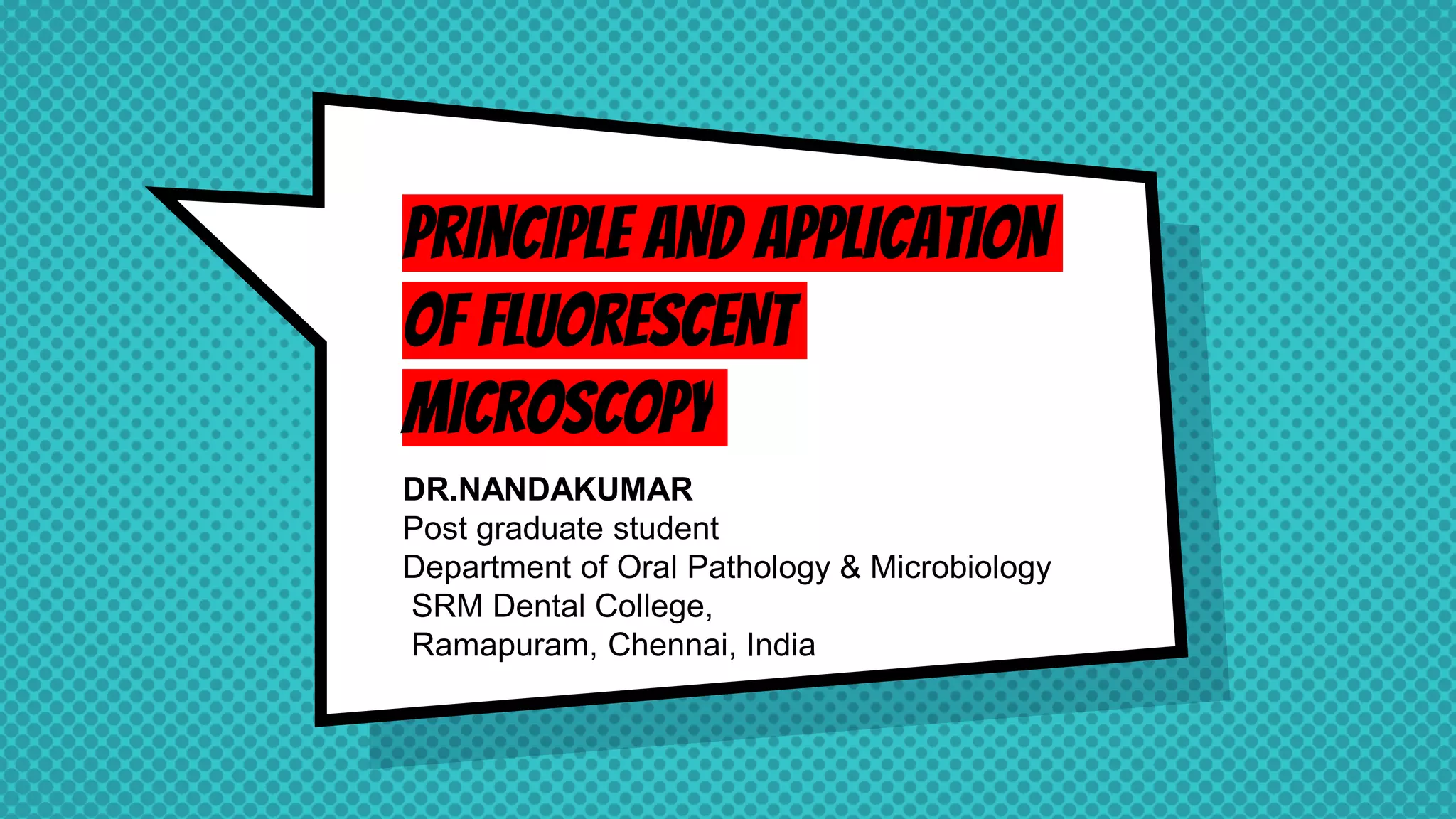 Fluorescent microscope | PPT