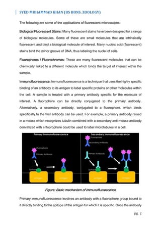 Fluorescent Microscopy | PDF