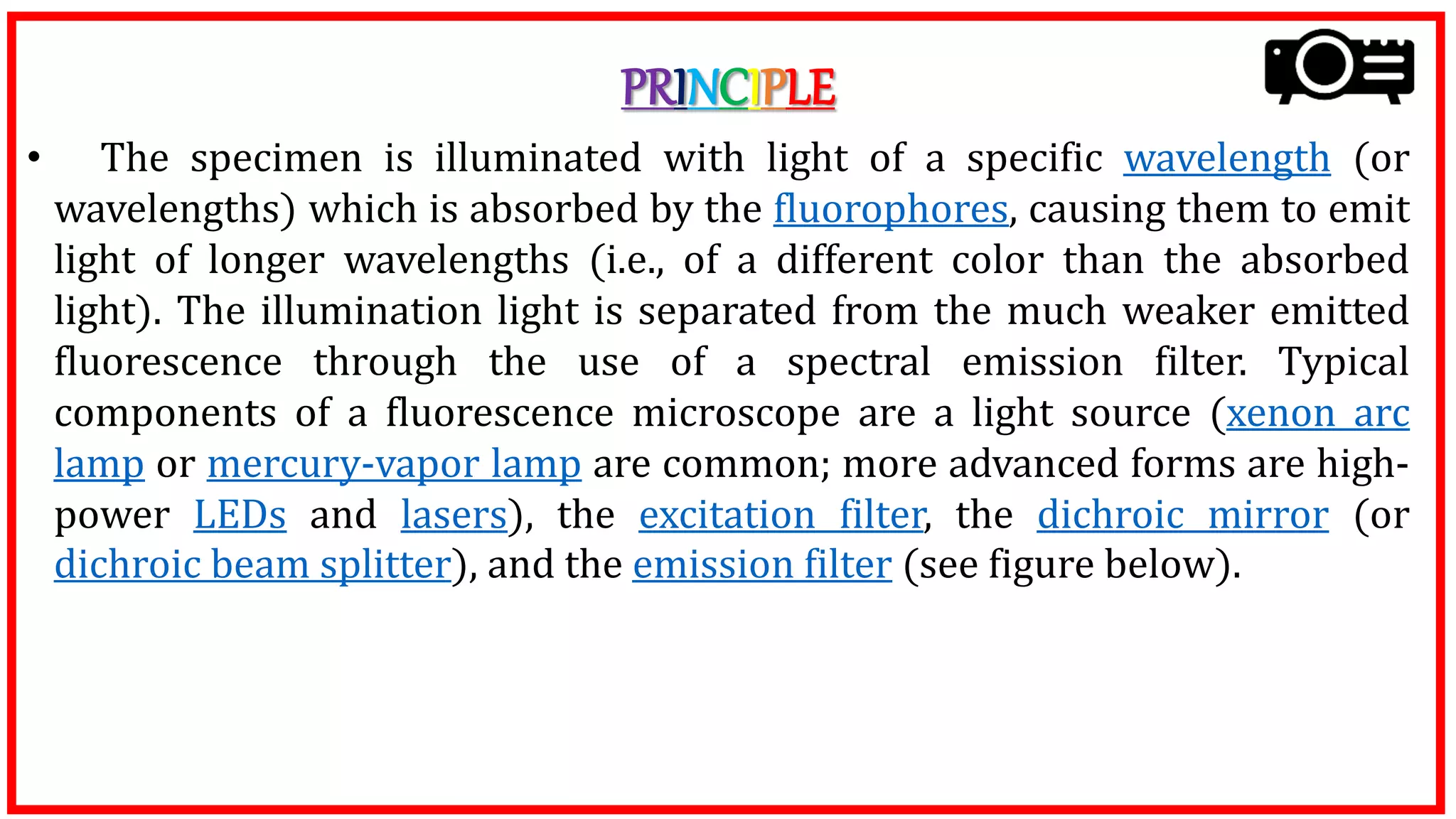 Fluoresence microscope | PPTX