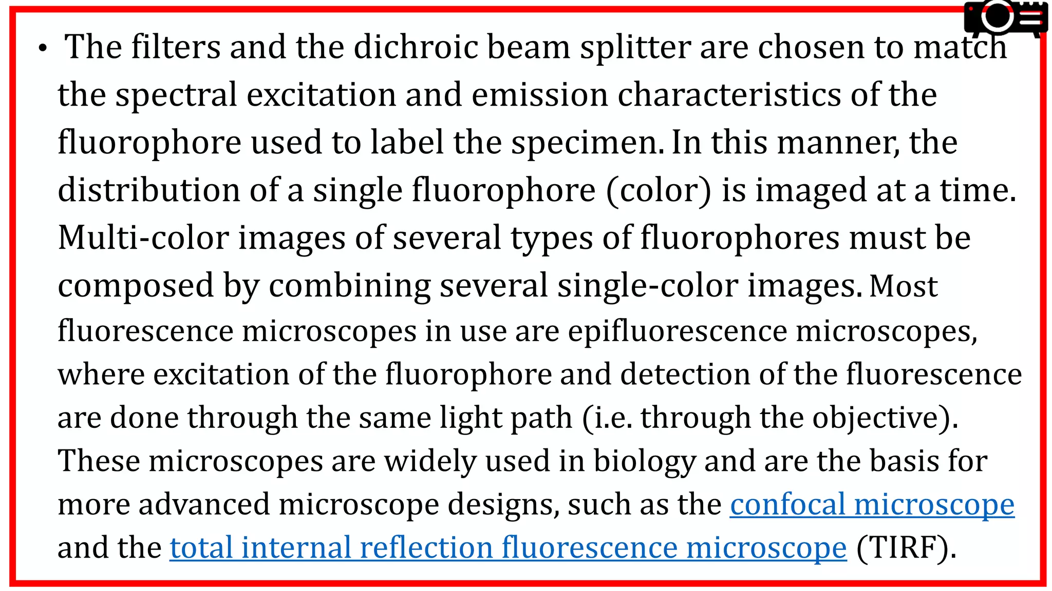 Fluoresence microscope | PPTX