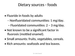 FLUORIDE.ppt............................ | PPT
