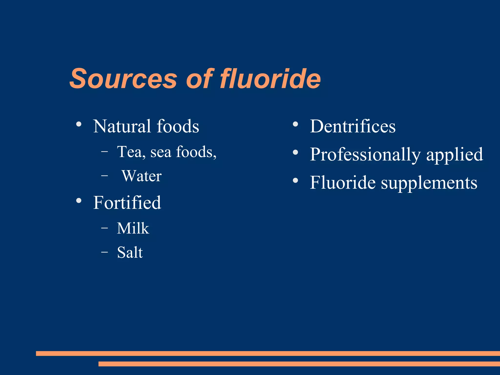 Fluoride | PPT