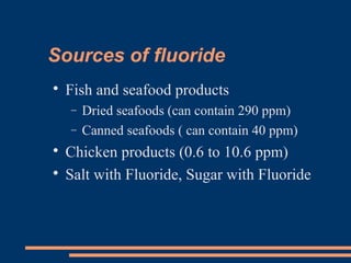 Fluoride | PPT
