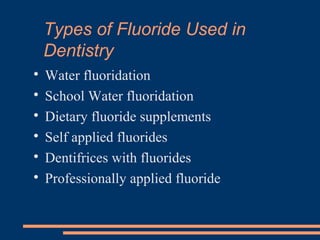 Fluoride | PPT