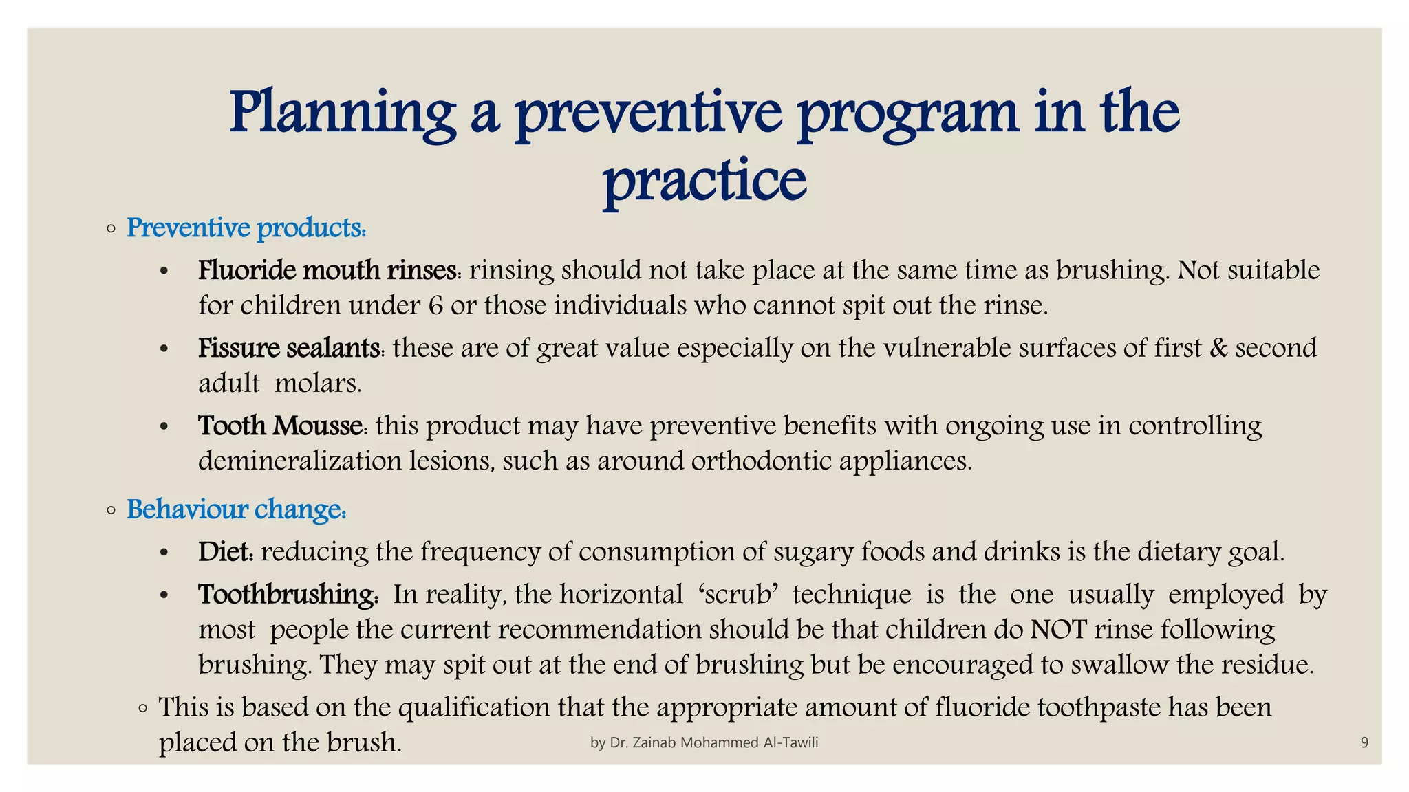 Fluoride and dental health | PPTX