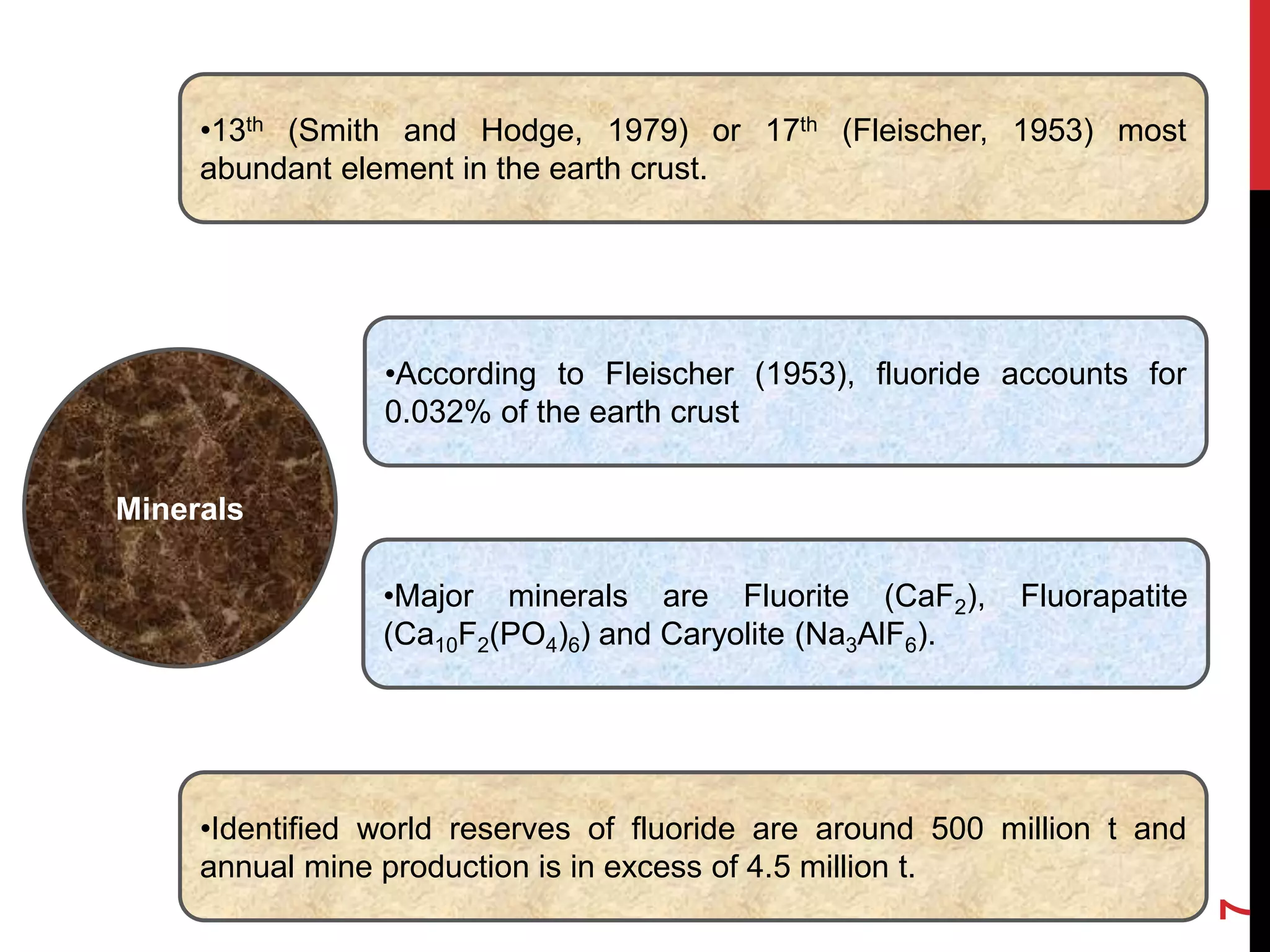 Fluoride as pollutant in air, water and its impacts on plants | PPTX