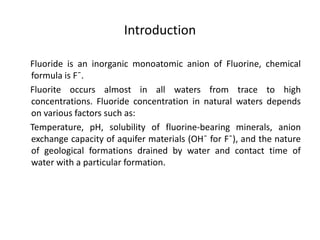 FLUORIDE CONTAMINATION.pptx