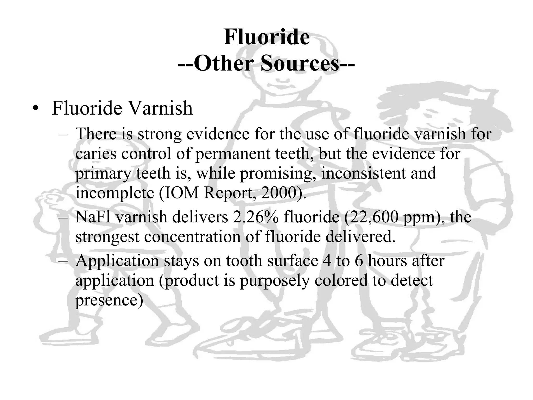 Fluorides | PPT