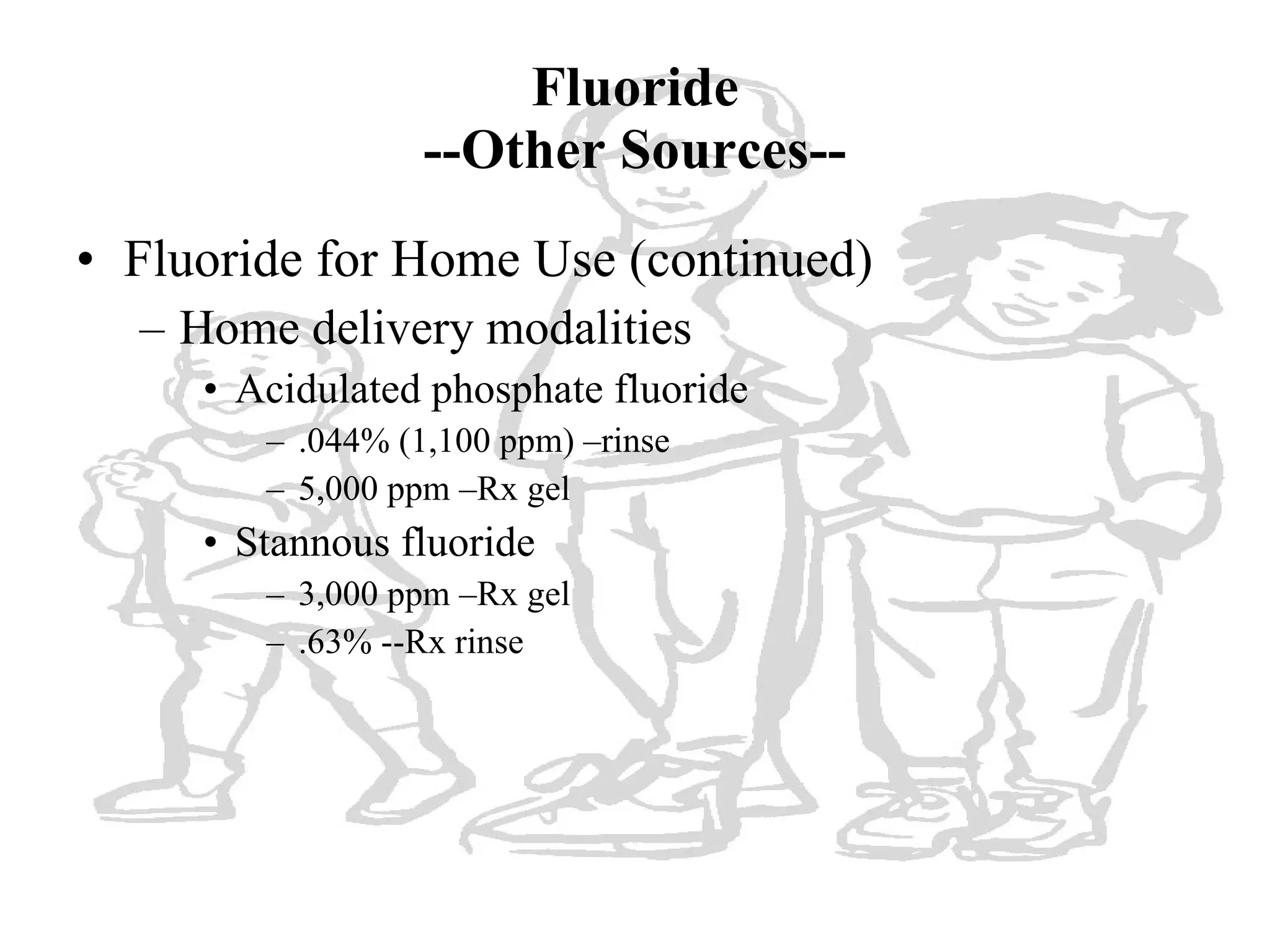 Fluorides | PPT