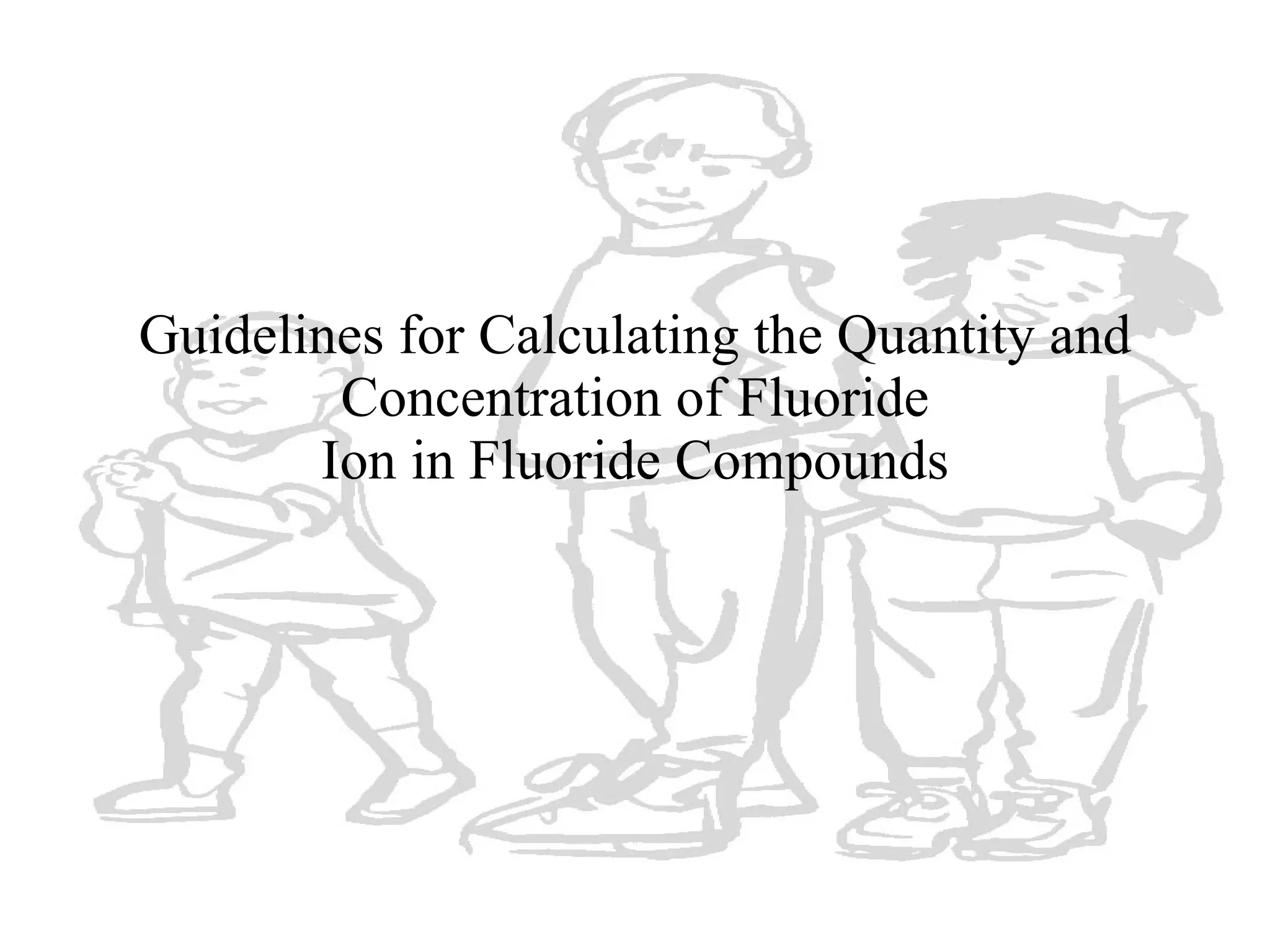 Fluorides | PPT