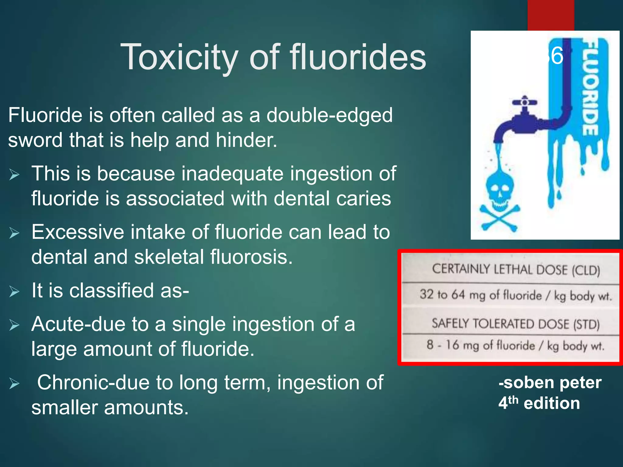 Fluorides | PPTX