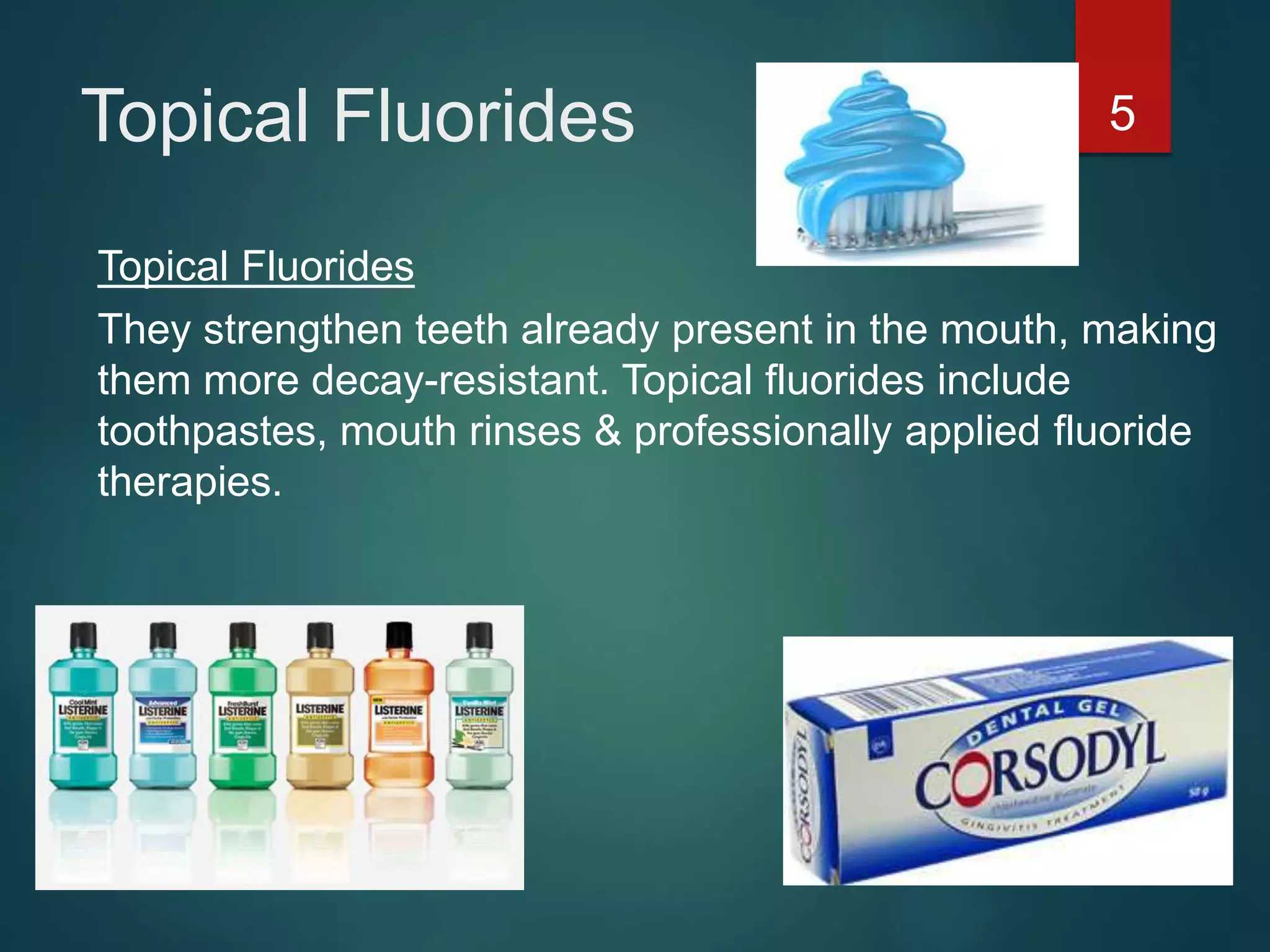 Fluorides | PPTX