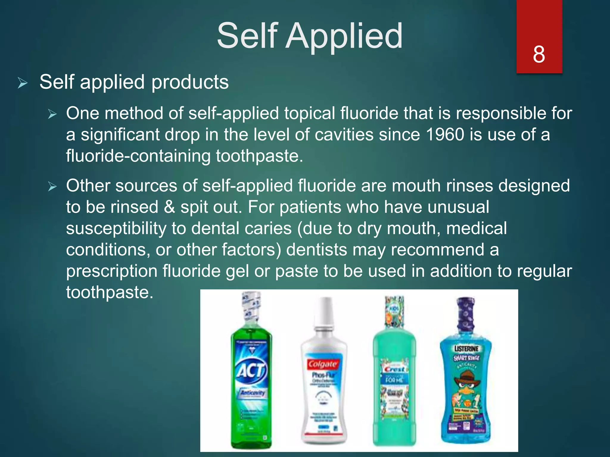 Fluorides | PPTX