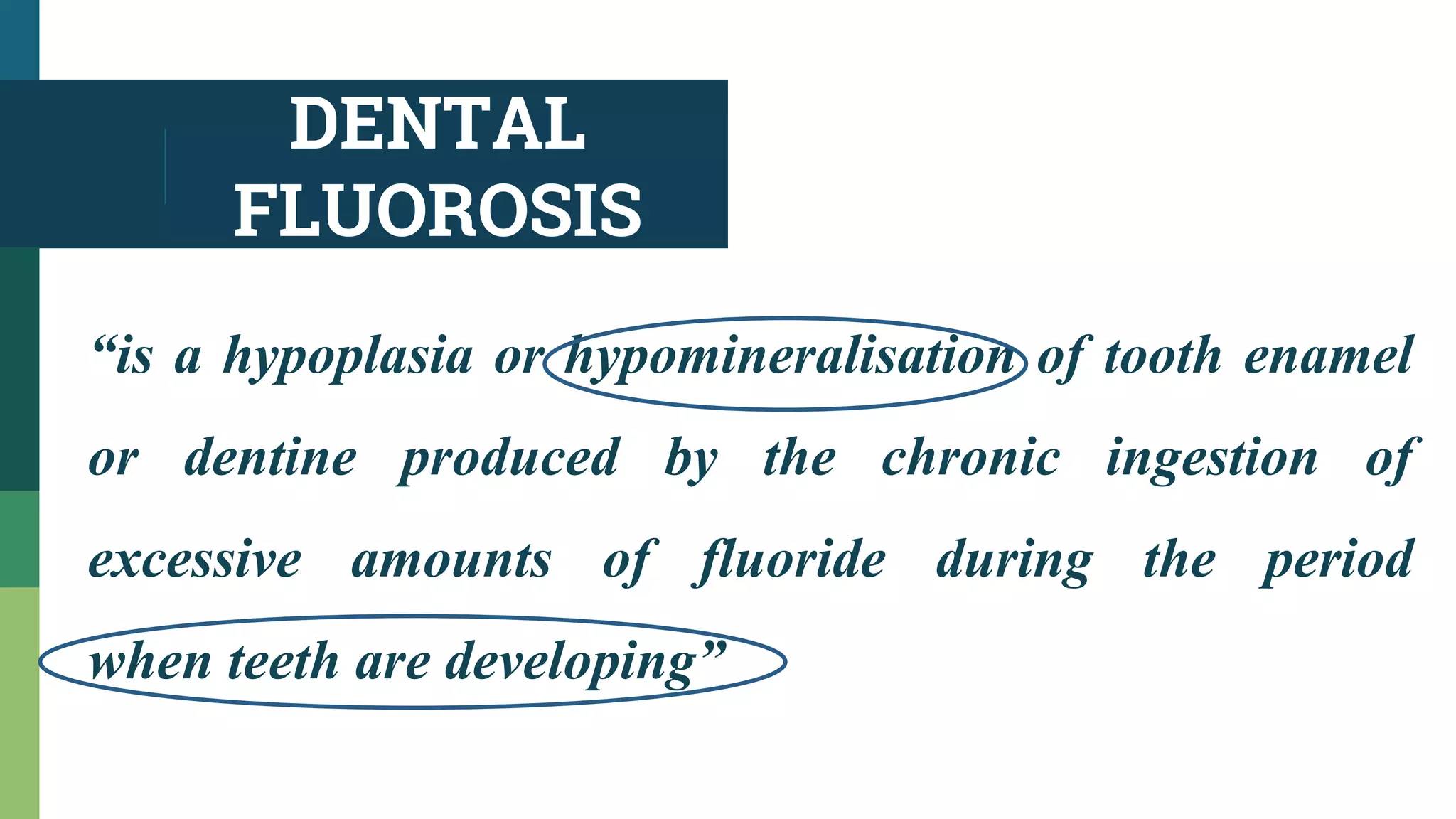 Fluoride toxicity | PPTX