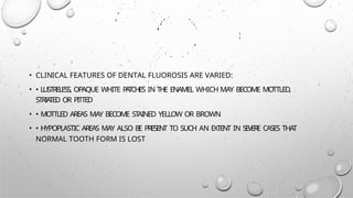 fluoride toxicity and methods of defluridation.pptx