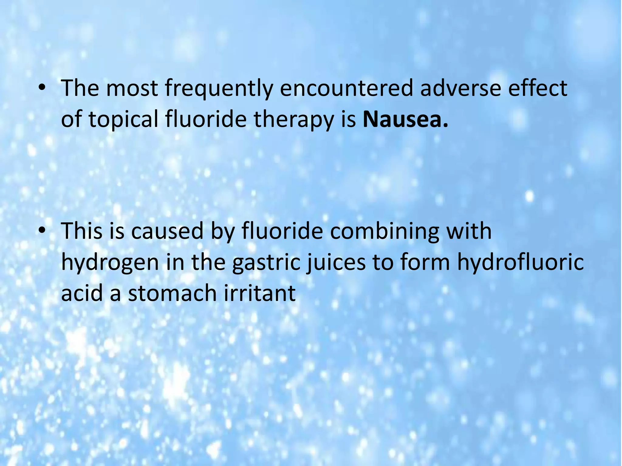 Acute and chronic Fluoride toxicity | PPTX