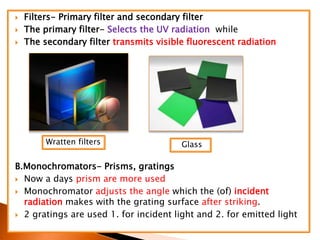 Fluorimetry part 2, Instrumentation, single beam and double beam, light ...