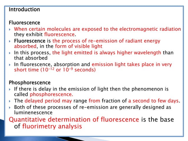 Fluorimetry, principle, Concept of singlet,doublet,and triplet ...
