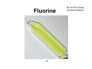 Fluorine Element Gas