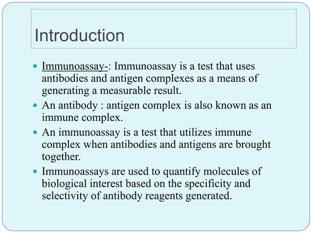 Fluoro immunoassay ppt | PPTX | Chemistry | Science