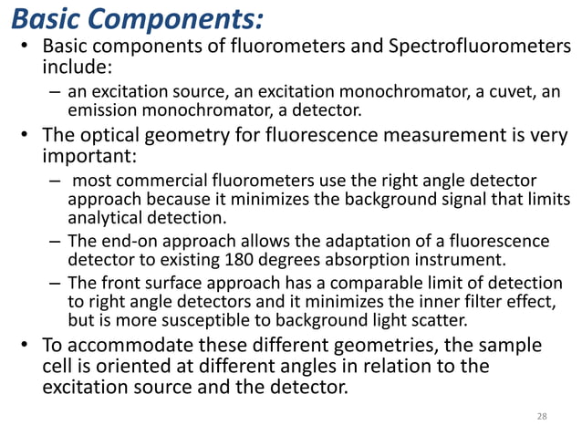 Fluorometry | PPTX | Chemistry | Science