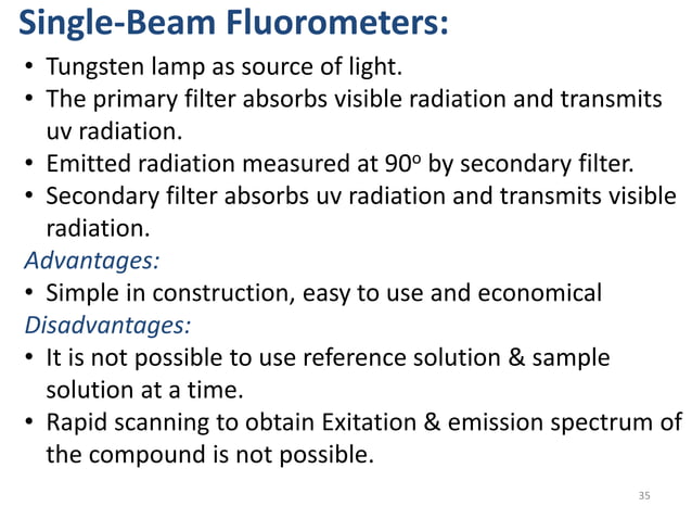 Fluorometry | PPTX | Chemistry | Science