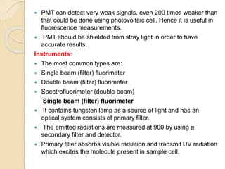 Fluorometry | PPTX