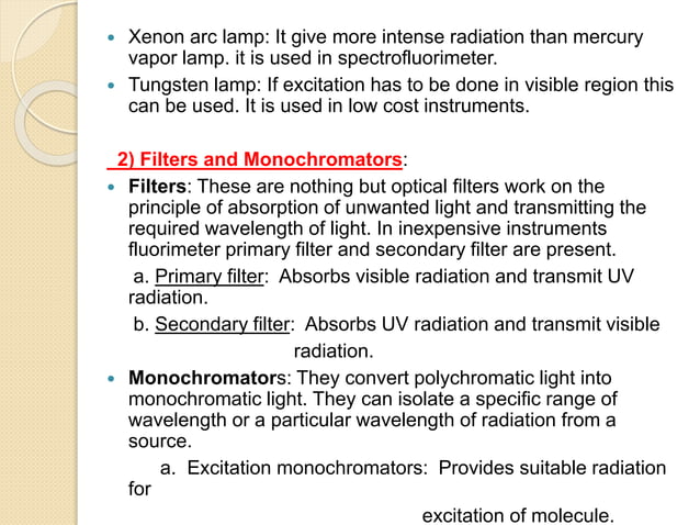 Fluorometry | PPTX | Chemistry | Science