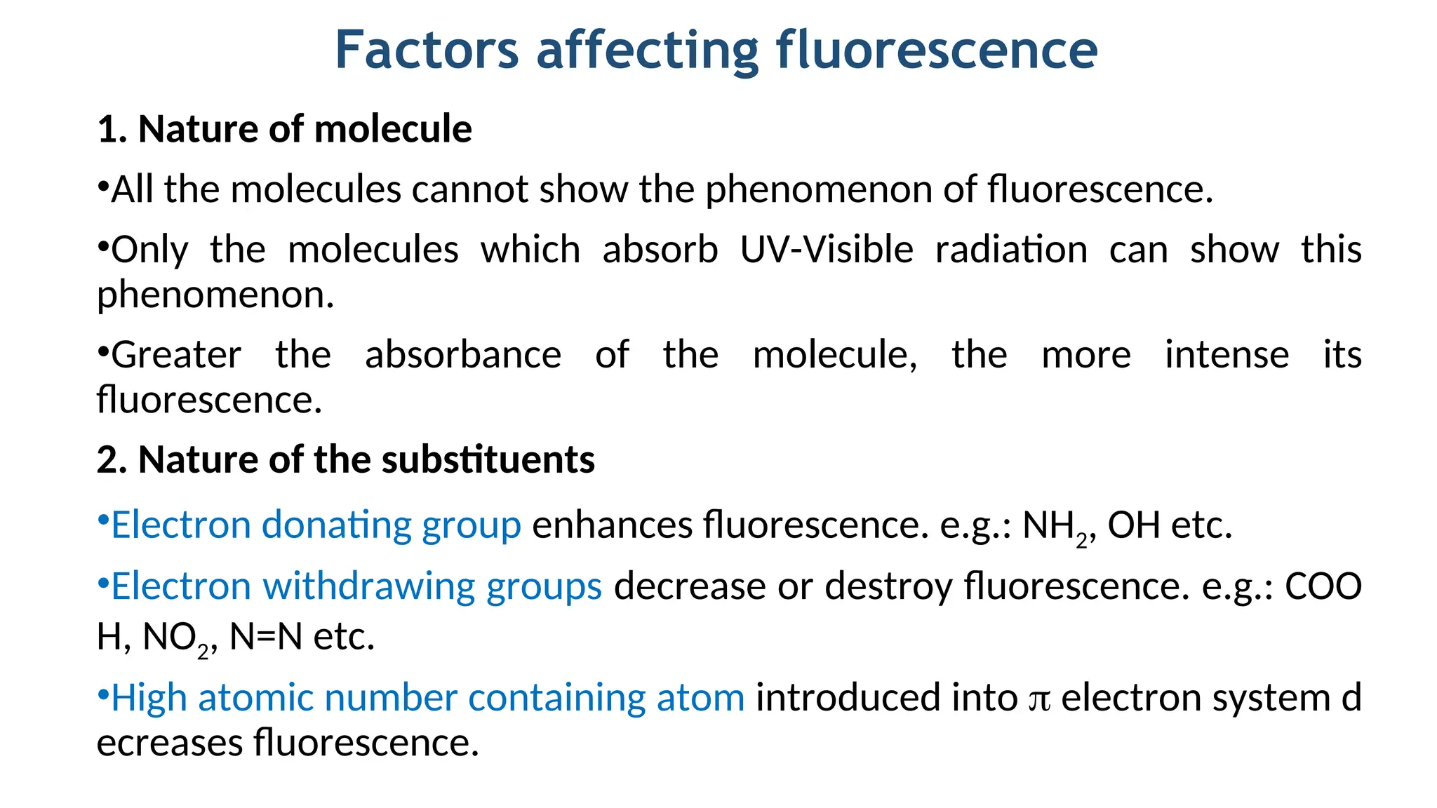 Fluorometry, Phosphorescence, Luminescence | PPT