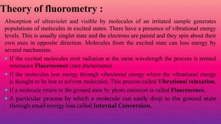 Fluorometry | PPTX