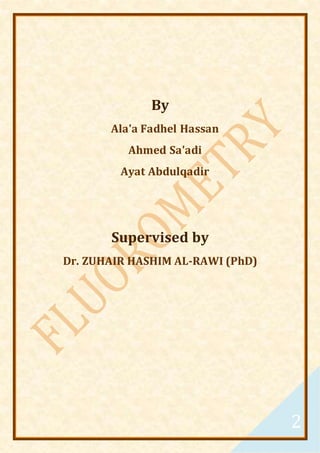 Fluorometry & its application in lab.assay | DOCX