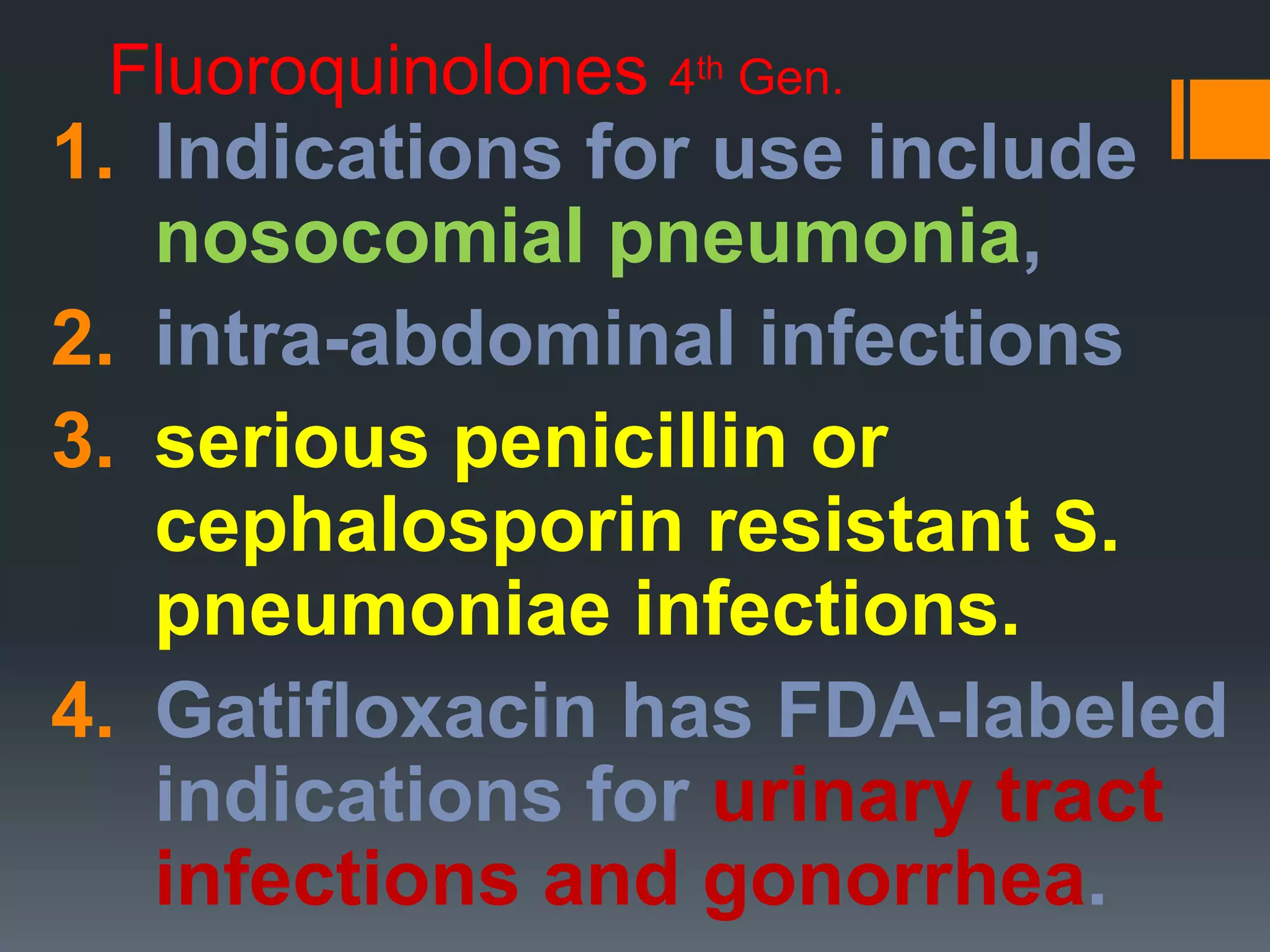 Fluoroquinolones | PDF