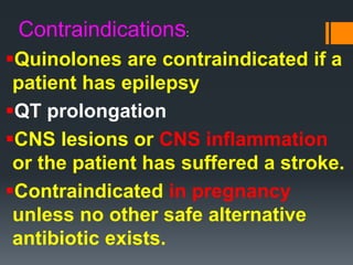 Fluoroquinolones | PDF