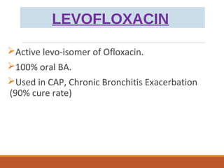 Fluoroquinolones | PPT