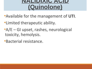 Fluoroquinolones | PPT
