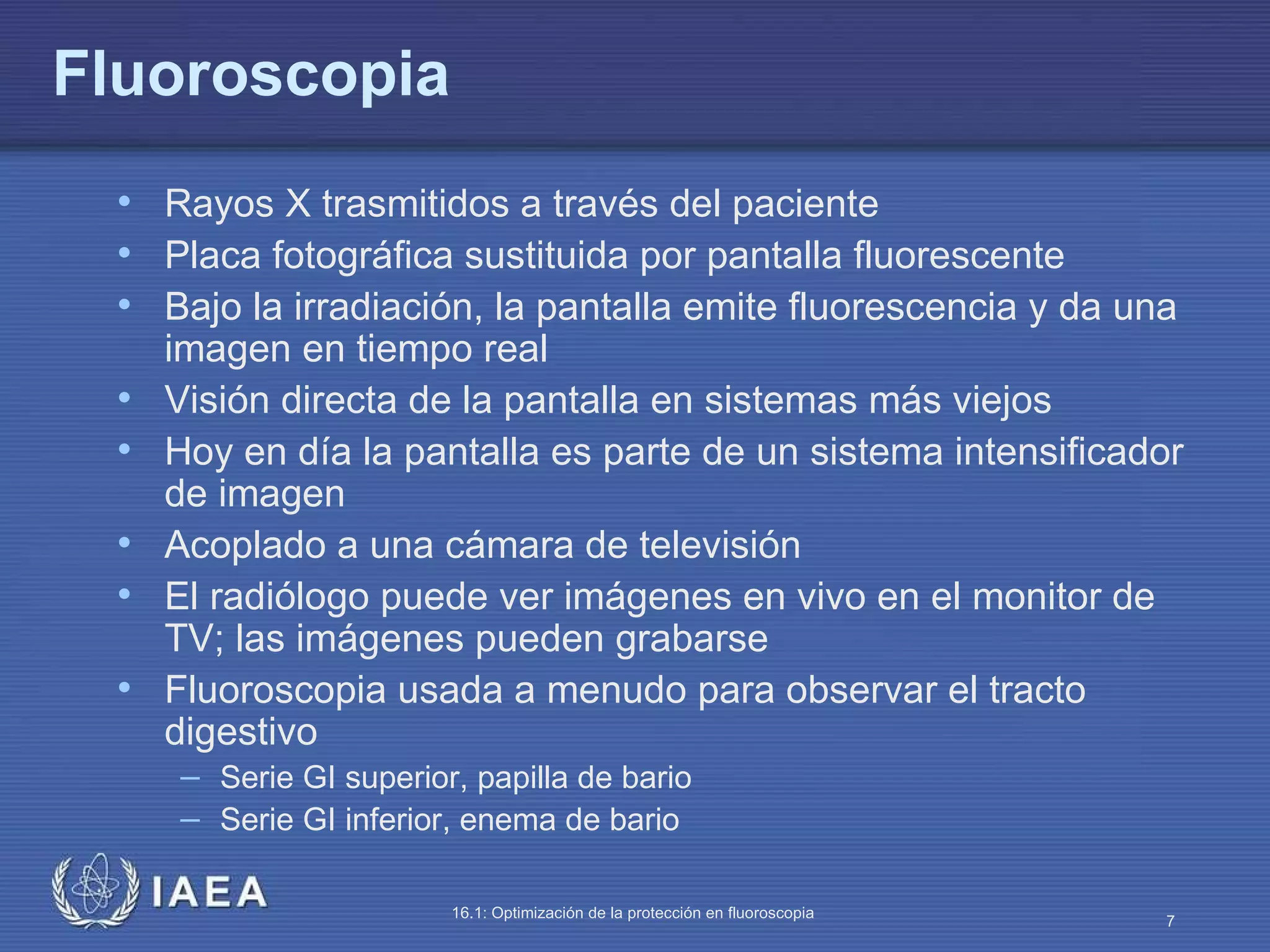 Fluoroscopia Y Tubo Intensificador | PPT