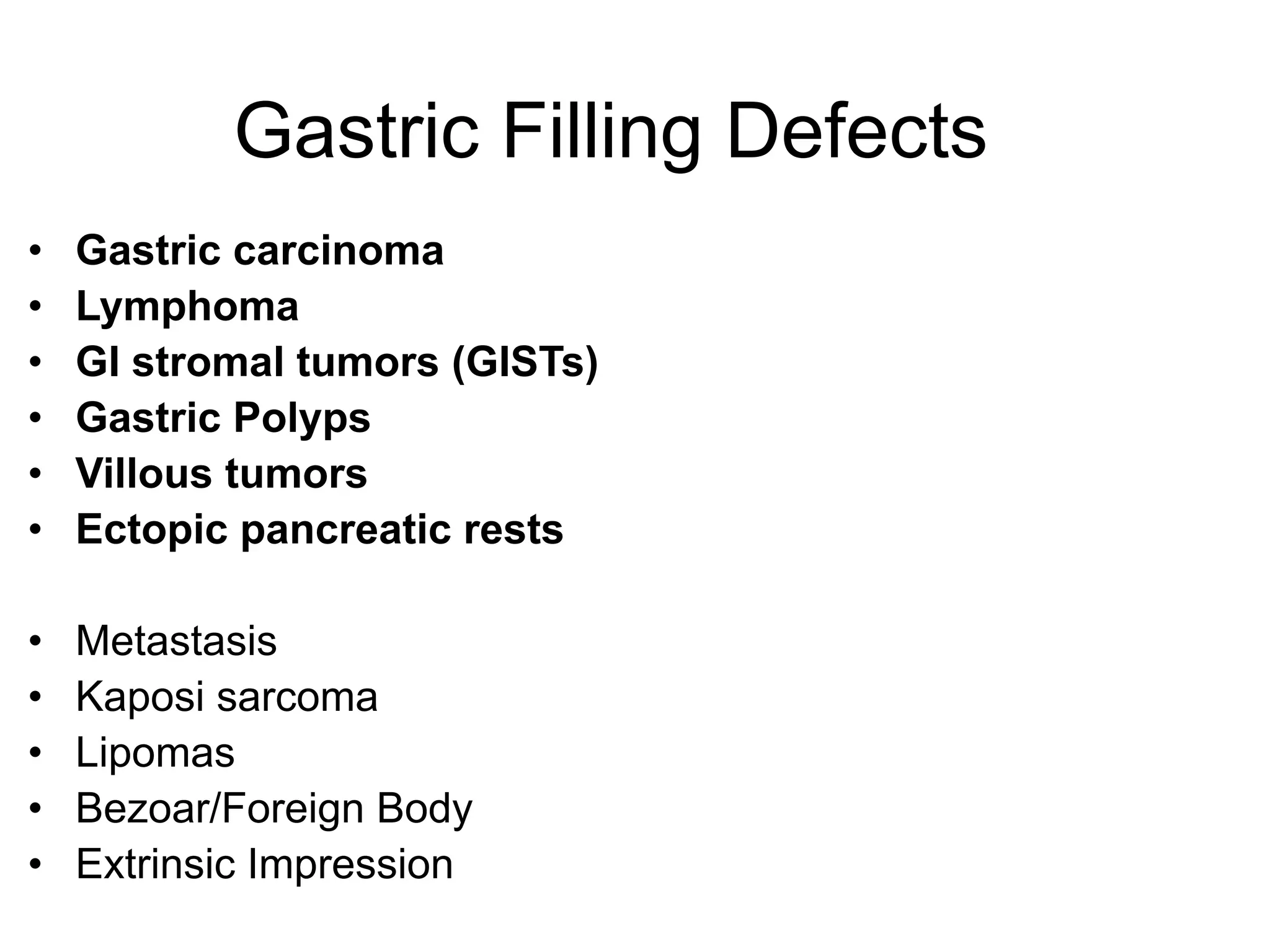 Fluoroscopic imaging anatomy and pathology of stomach and duodenum ...