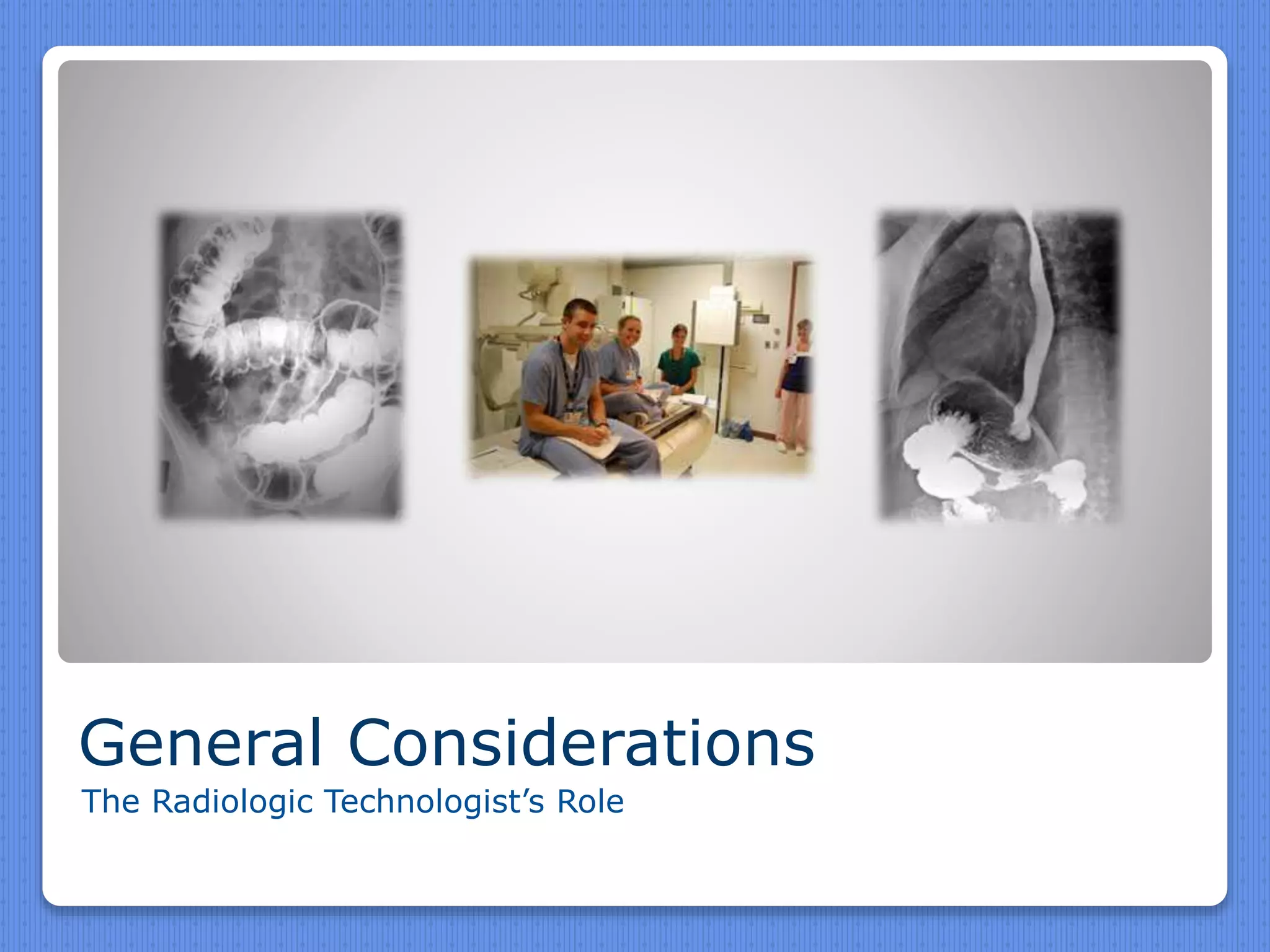 Fluoroscopy for the Radiologic Technologist | PPTX