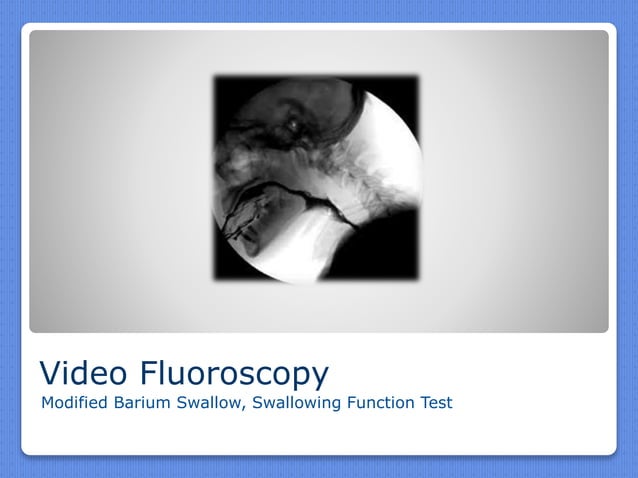 Fluoroscopy for the Radiologic Technologist | PPTX | Digestive ...
