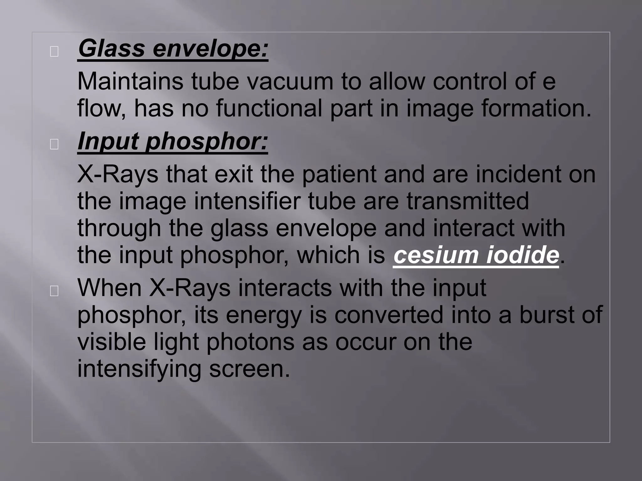 Fluoroscopy presentation | PPTX