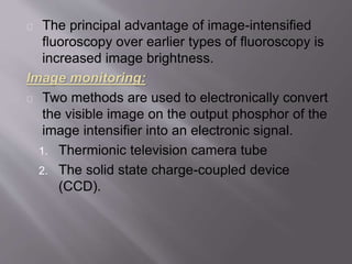 Fluoroscopy presentation | PPTX