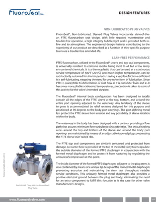 Fluoroseal Sleeved Plug Valves | PDF