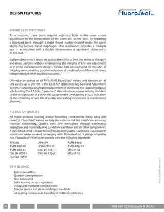 Fluoroseal Sleeved Plug Valves | PDF