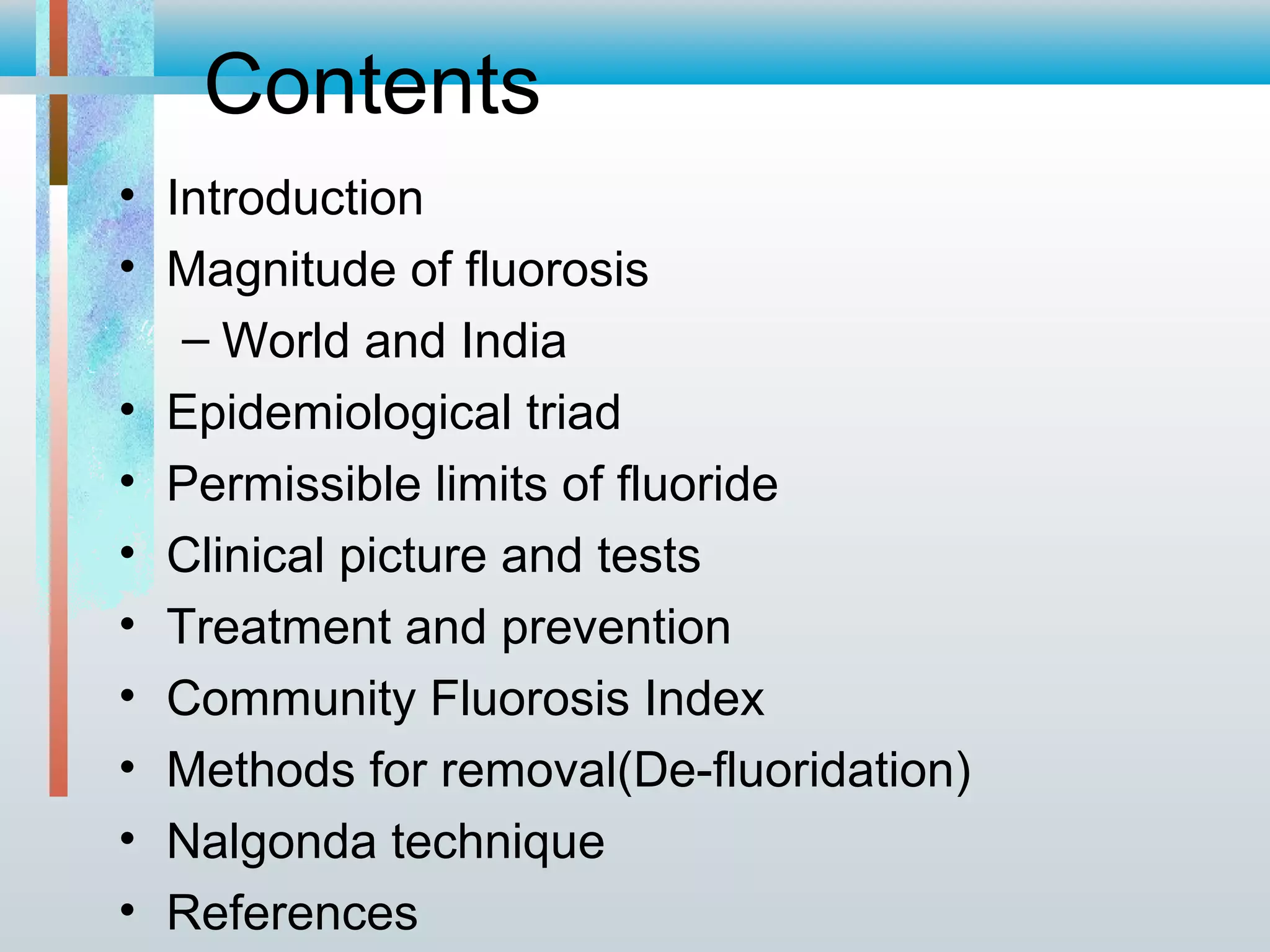 Fluorosis | PPT