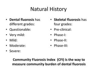 Fluorosis_NPPCF_Training Materials | PPTX
