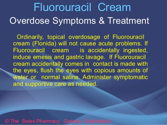 Fluorouracil Cream For Treatment Of Keratoses And Skin Lesions