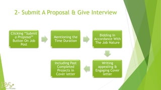 Upwork For Beginners | Online Guide | PPTX