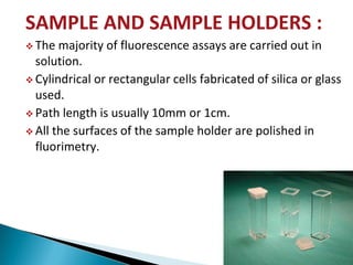 Fluorimetry | PPTX