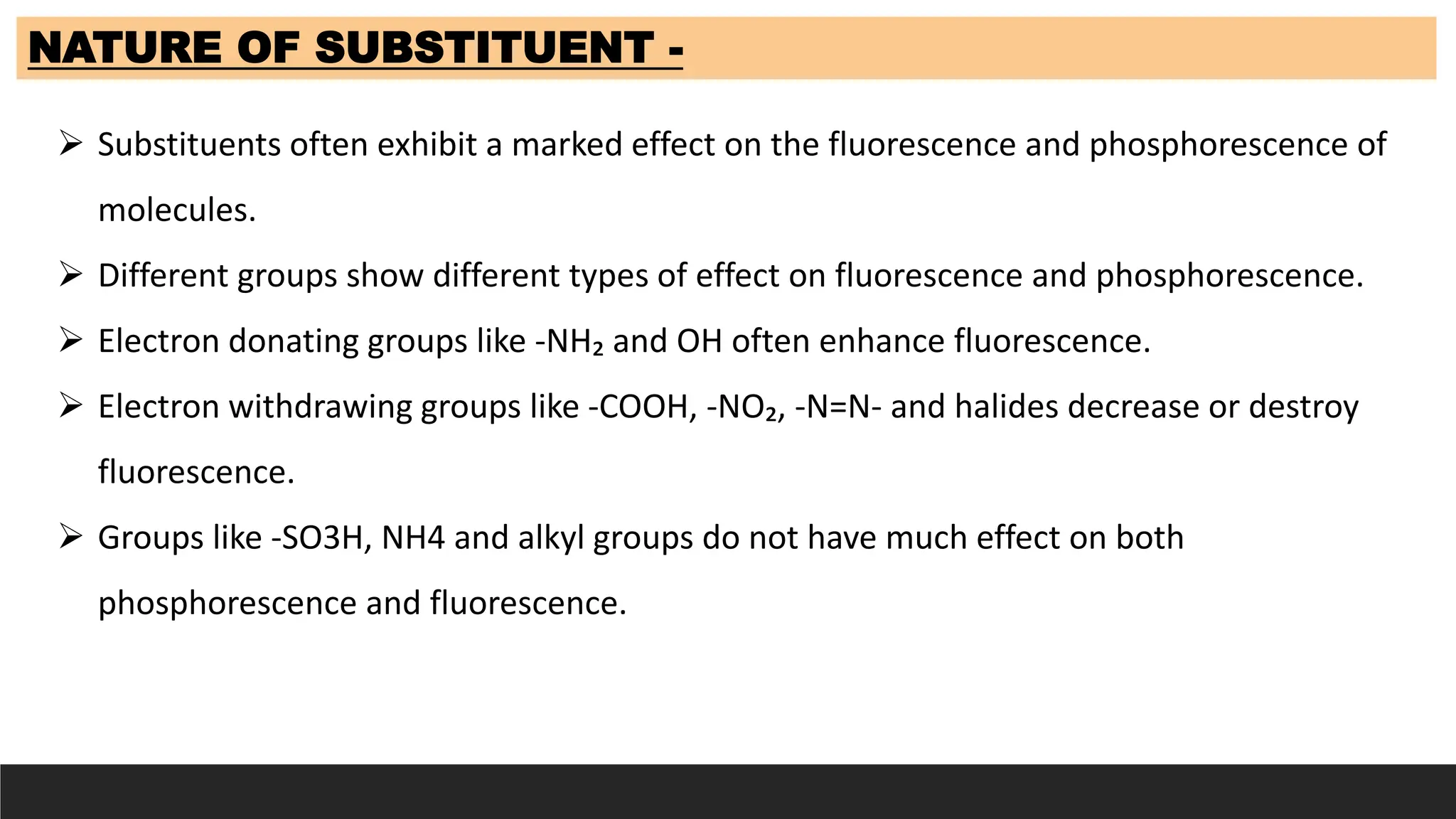 Factors affecting fluorescence and phosphorescence.pptx